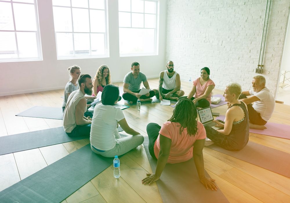 Diversity People Exercise Class Relax | Premium Photo - rawpixel