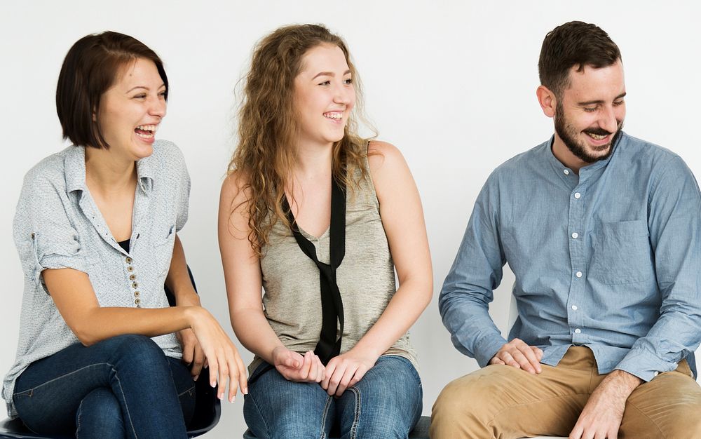 Group people connection studio shoot | Premium Photo - rawpixel