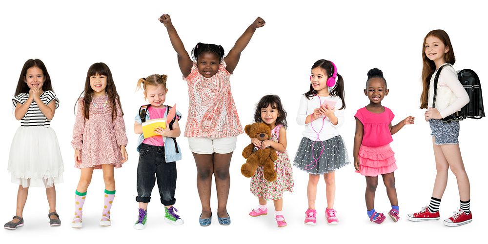 Diverse of Young Girls Children | Free Photo - rawpixel