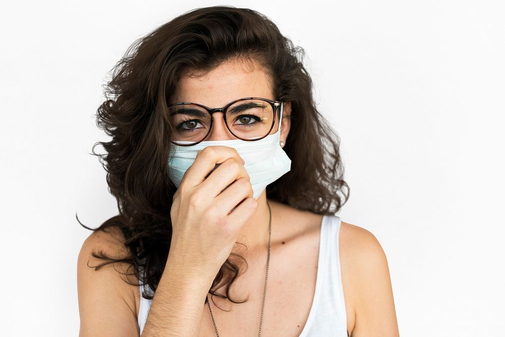 Woman Sickness Protective Mask Fever | Free Photo - rawpixel