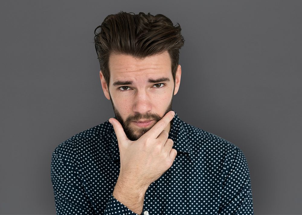 Caucasian Casual Shoot Cool Pose | Premium Photo - rawpixel