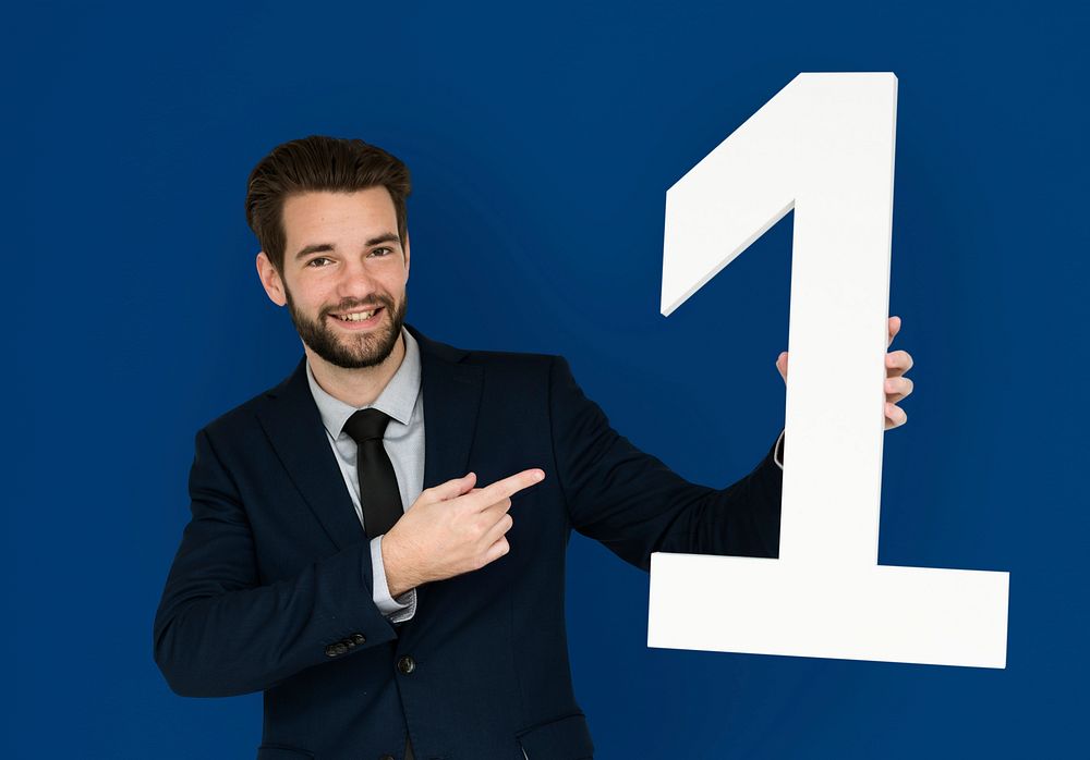 Caucasian Business Man Number One | Premium Photo - rawpixel