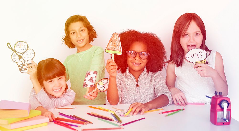 Young kids participating in classroom | Premium Photo - rawpixel