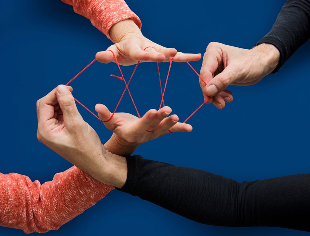 Hands Playing String Game Creativity | Premium Photo - rawpixel