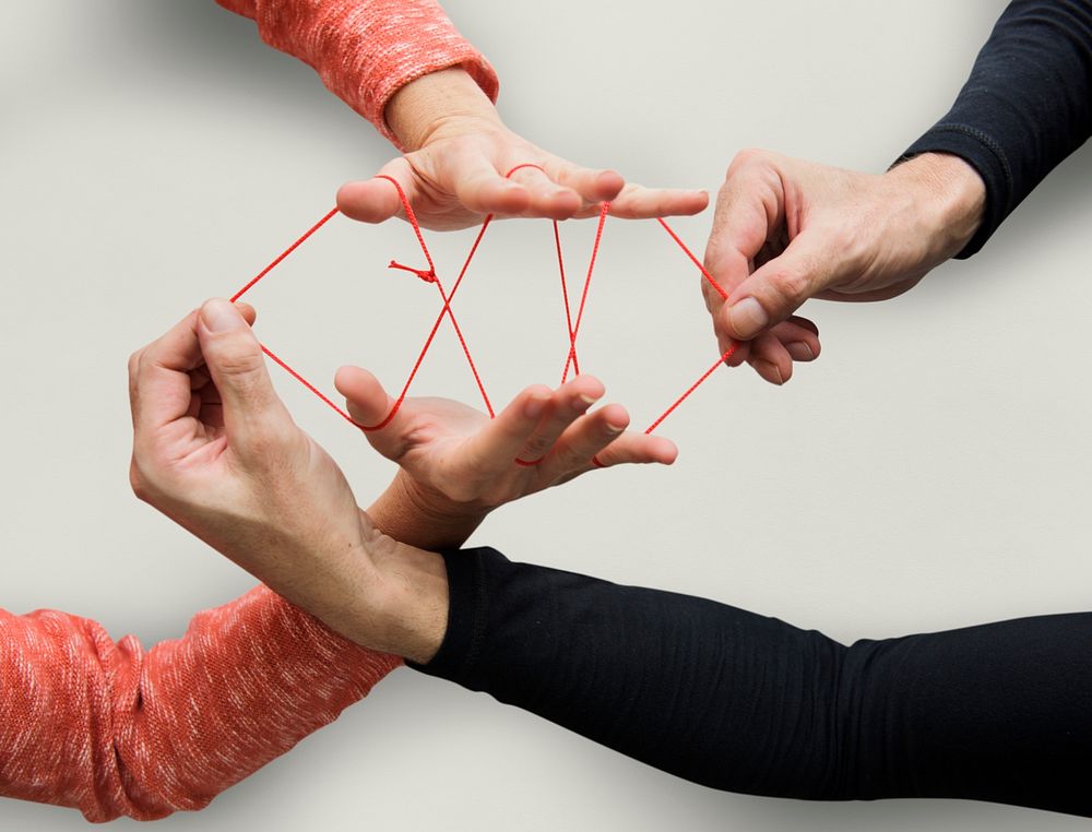 Hands Playing String Game Creativity | Premium Photo - rawpixel