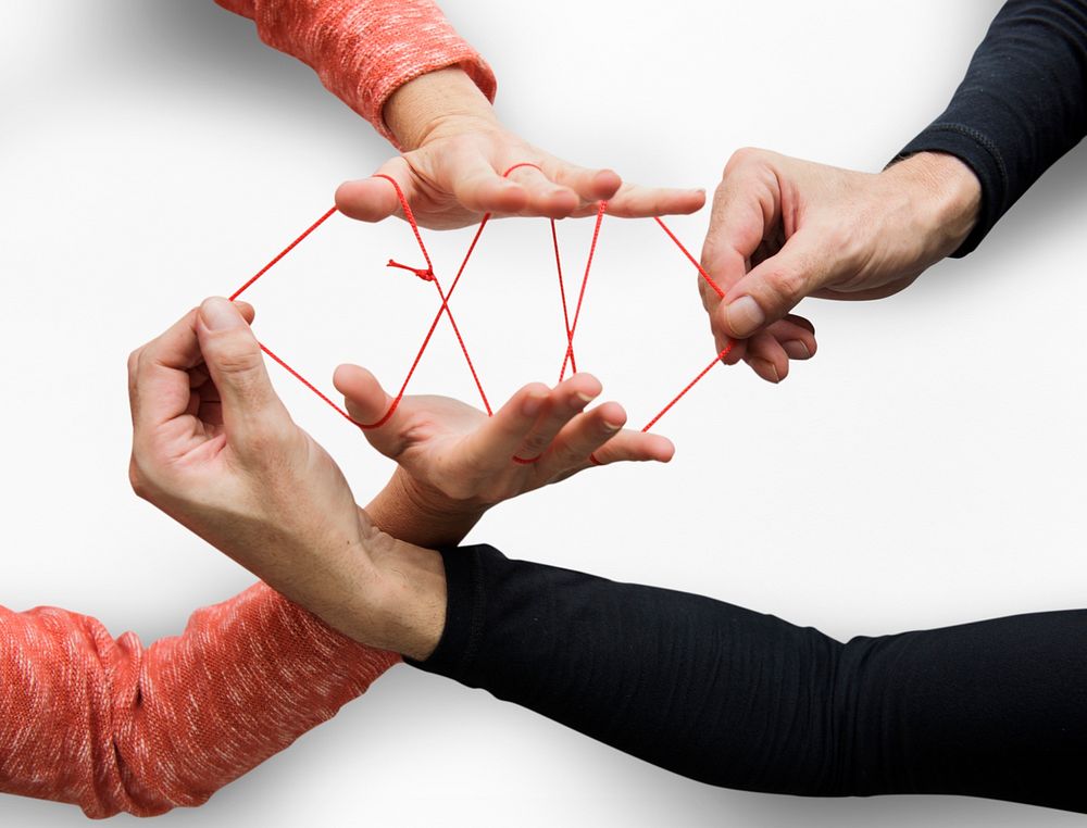 Hands Playing String Game Creativity | Premium Photo - rawpixel