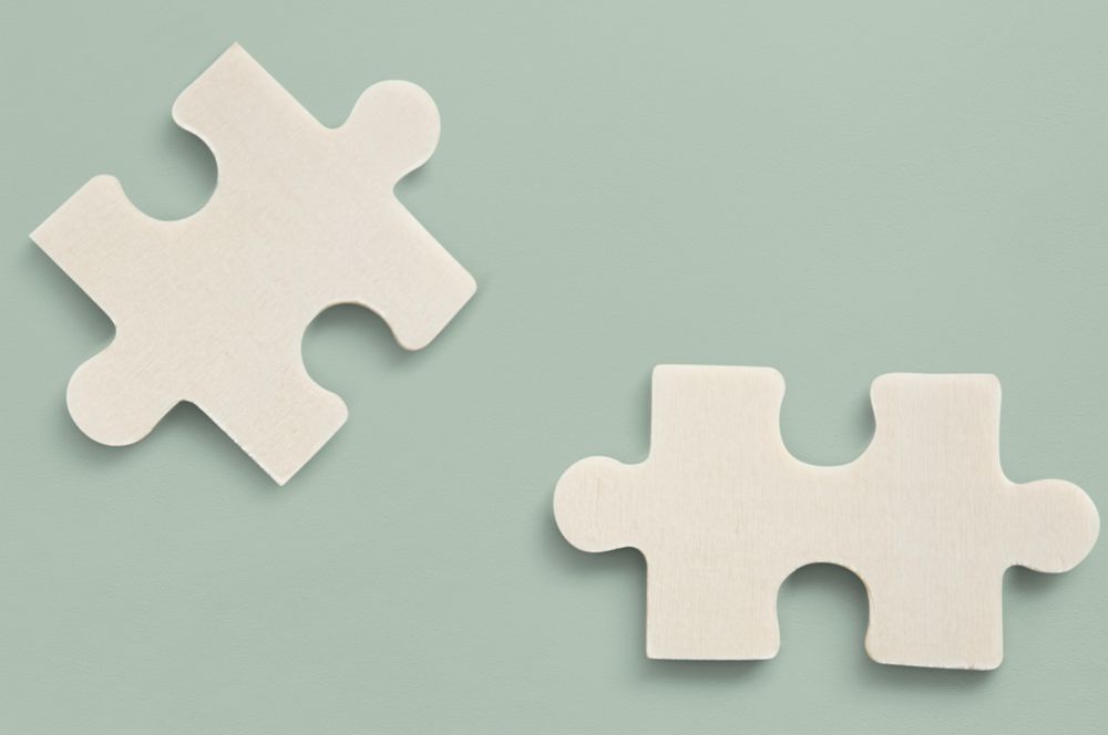 Jig Saw Puzzle Isolated Pieces | Photo - rawpixel