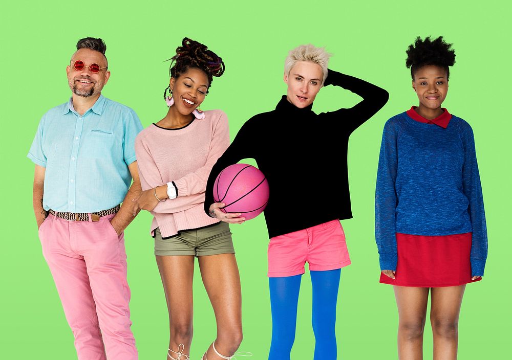 Diverse Funky People Lifestyle Studio | Premium Photo - rawpixel