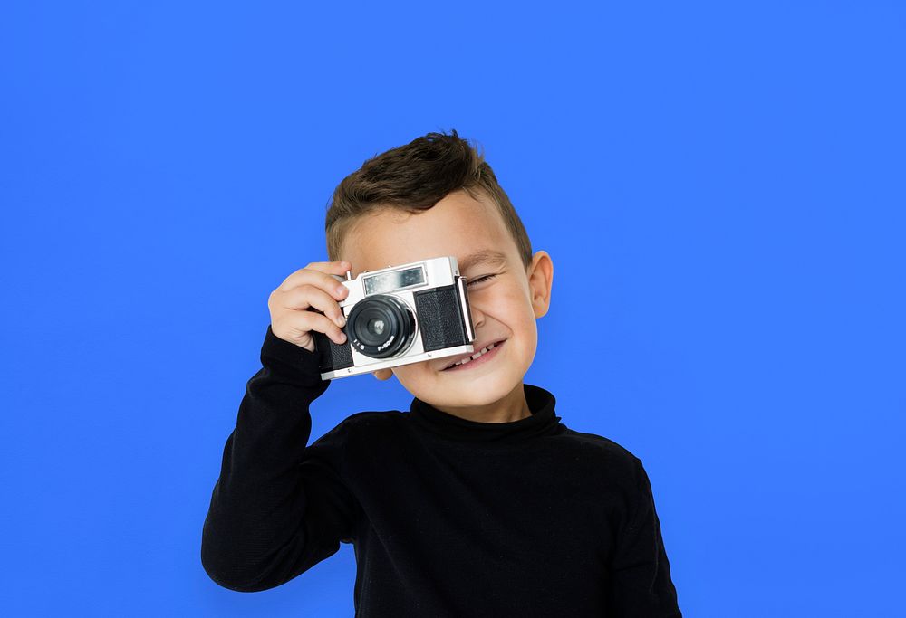 Little Boy Camera Photography Smiling | Premium Photo - rawpixel