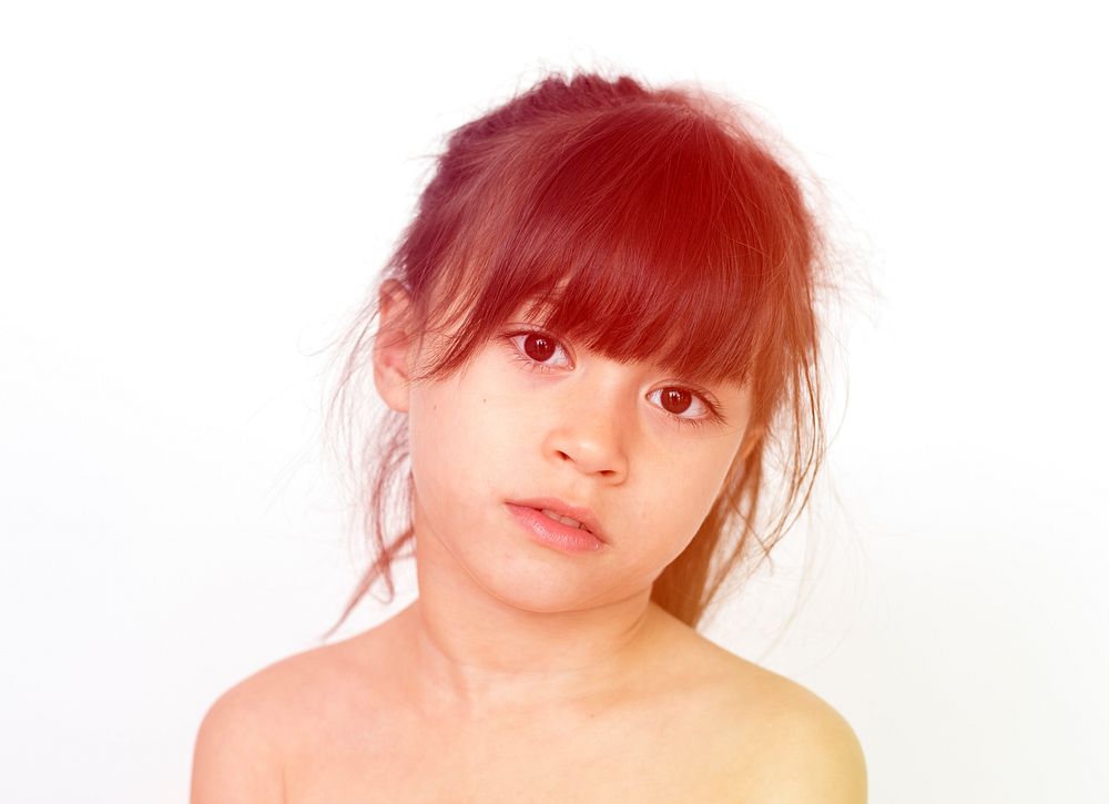 Young girl standing shirtless posing | Premium Photo - rawpixel