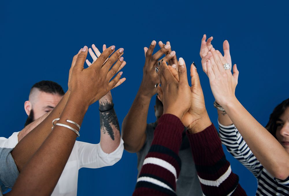Diverse People Clapping Hands Friendship | Premium Photo - rawpixel