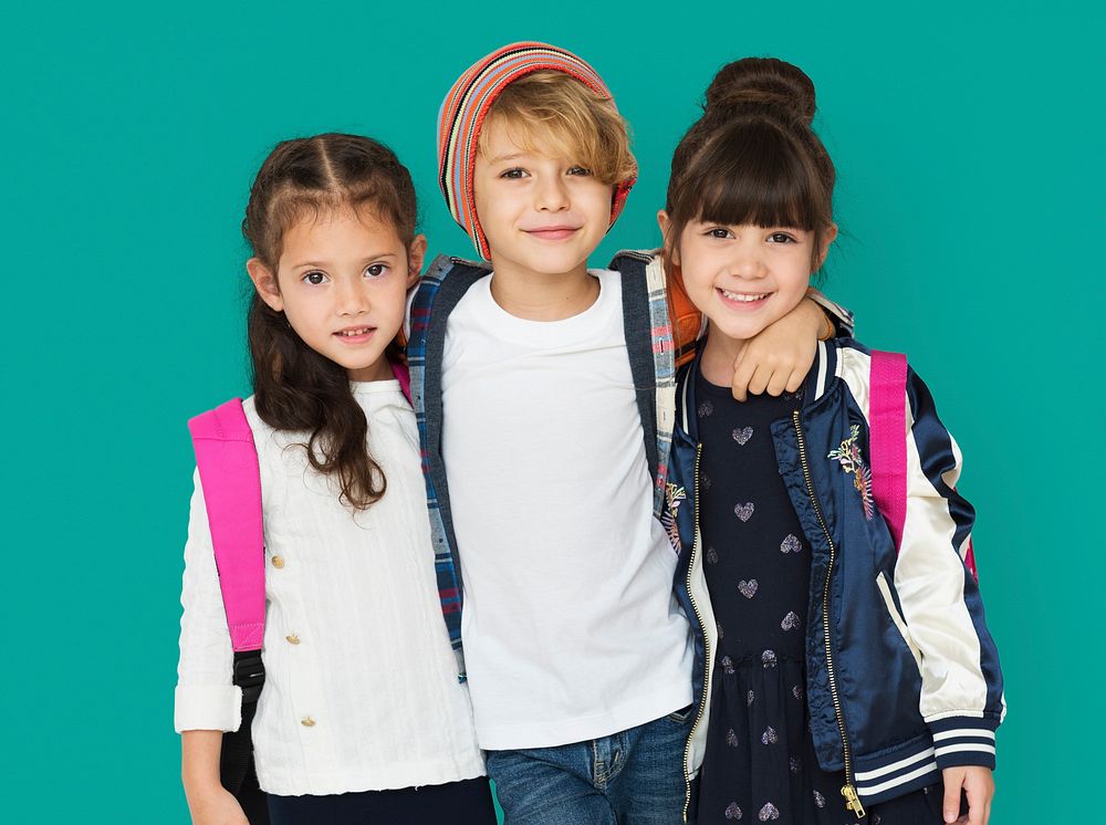 Happiness group of cute and | Premium Photo - rawpixel