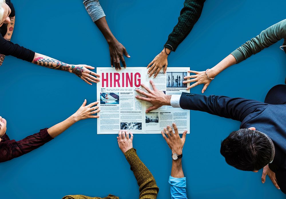 Candidates opportunity job hiring newspaper | Premium Photo - rawpixel