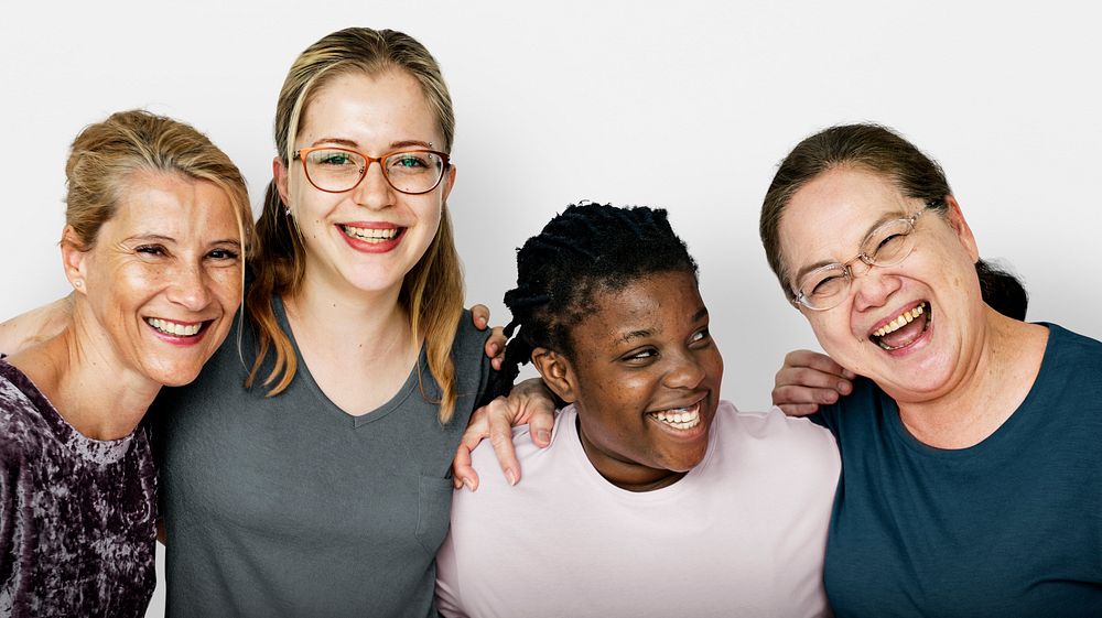 Diversity Group Women Happiness Studio | Premium Photo - rawpixel