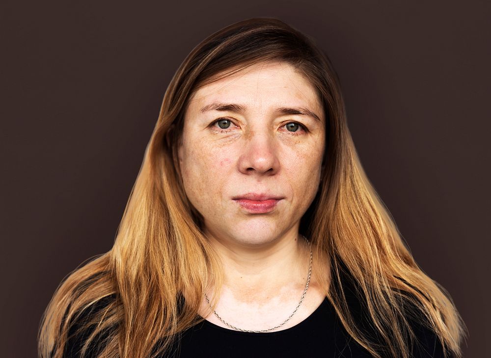 Adult Woman Serene Face Expression | Premium Photo - rawpixel