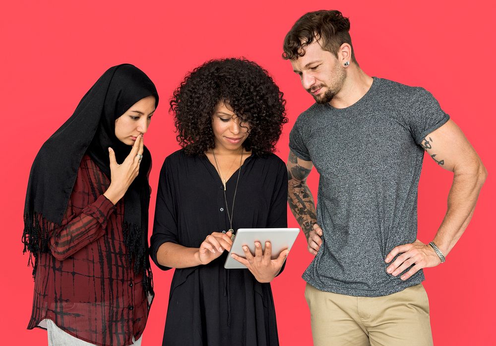 Group people using digital tablet | Premium Photo - rawpixel