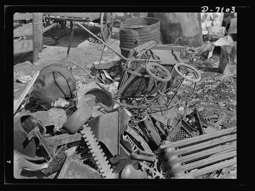 Salvage. Scrap for steel mills. | Free Photo - rawpixel