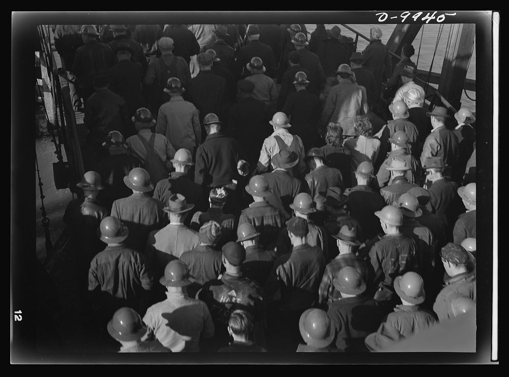 California shipyard workers. Workers day | Free Photo - rawpixel