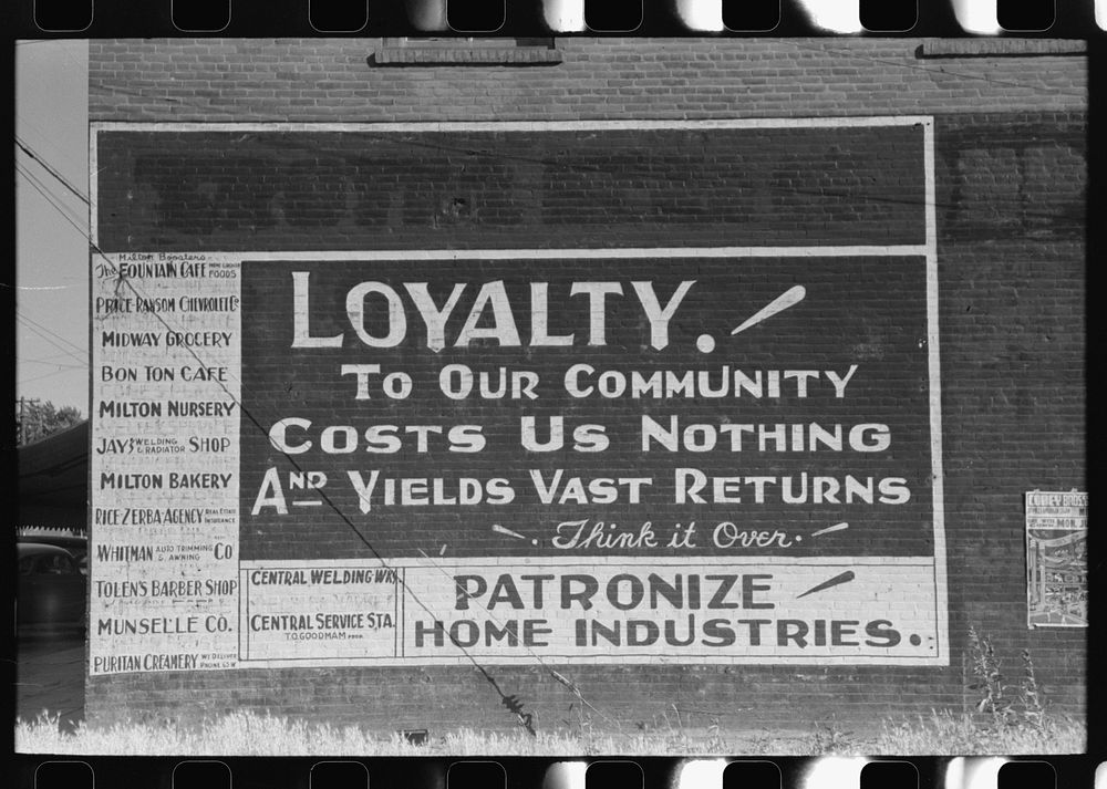 Sign. Milton, Washington Russell Lee | Free Photo - rawpixel