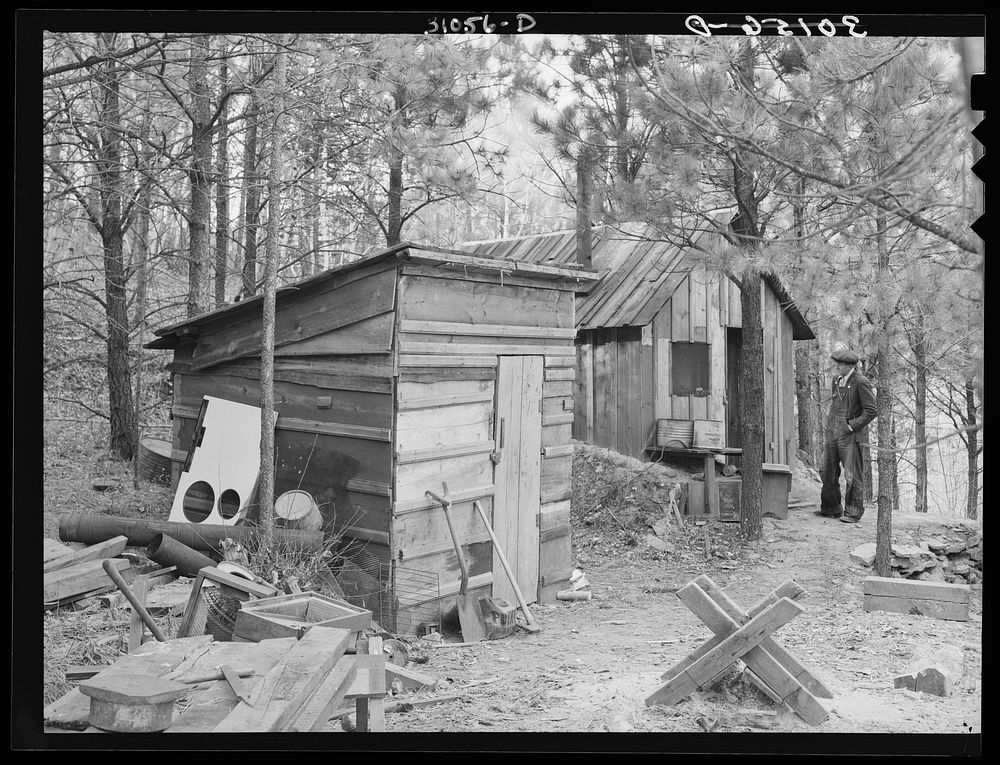 Shack old gold prospector. Two | Free Photo - rawpixel