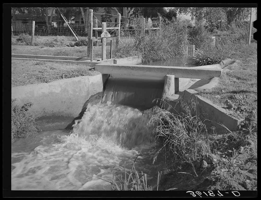 Water lateral irrigation ditch. Maricopa | Free Photo - rawpixel