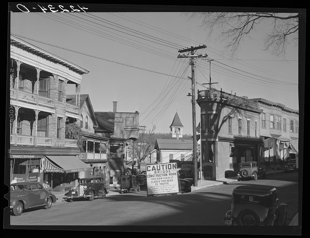 street Baltic, Connecticut. Sourced Library | Free Photo - rawpixel