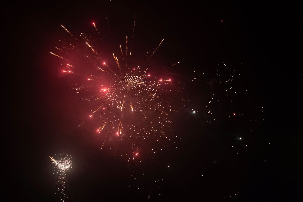 Exploding rockets | Free Photo - rawpixel