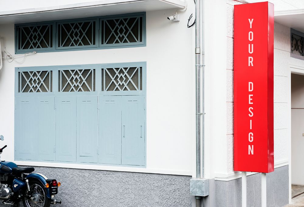 Design space of advertisement board | Premium PSD Mockup - rawpixel