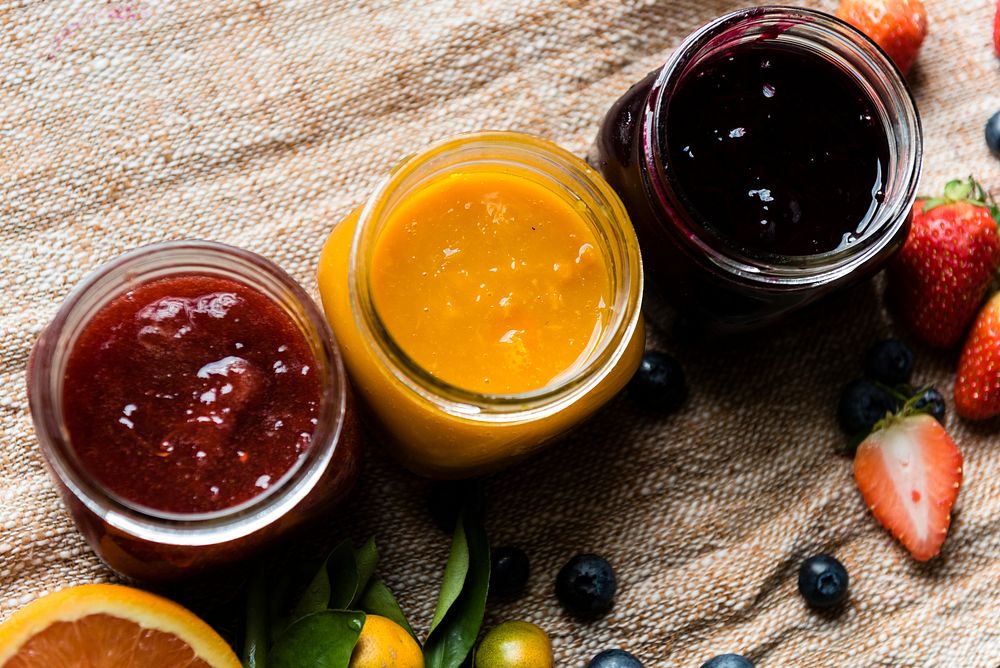 Variety homemade jam jars | Premium Photo - rawpixel