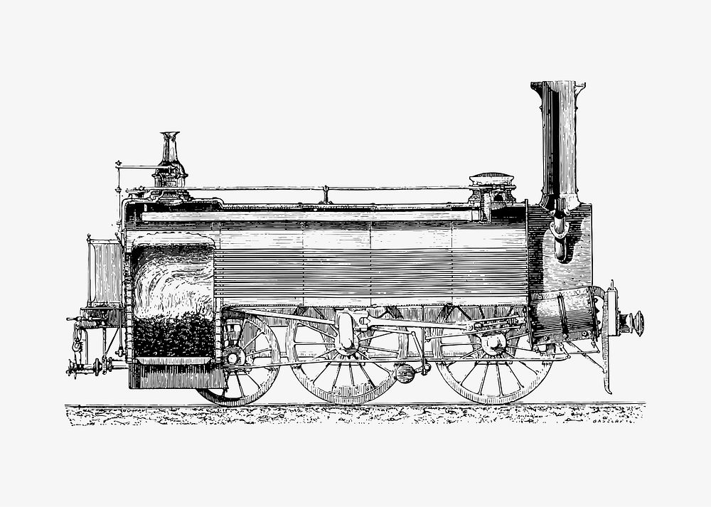Steam train illustration vector | Premium Vector Illustration - rawpixel