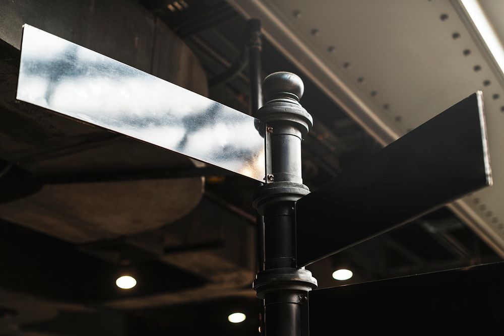 Street sign mockup psd directions | Premium PSD Mockup - rawpixel