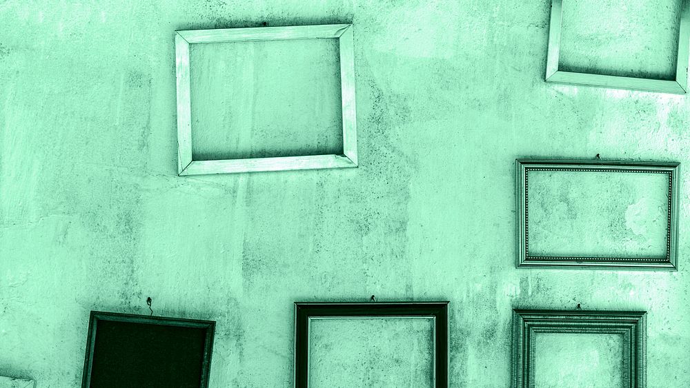 Various green picture frames set | Free Photo - rawpixel