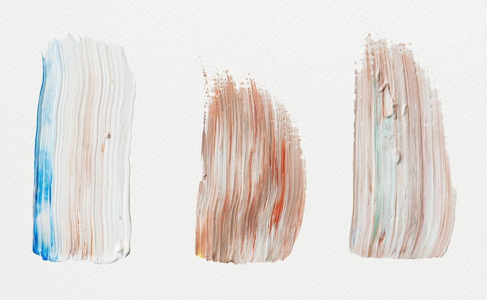 Acrylic brush stroke sample vector | Premium PSD - rawpixel