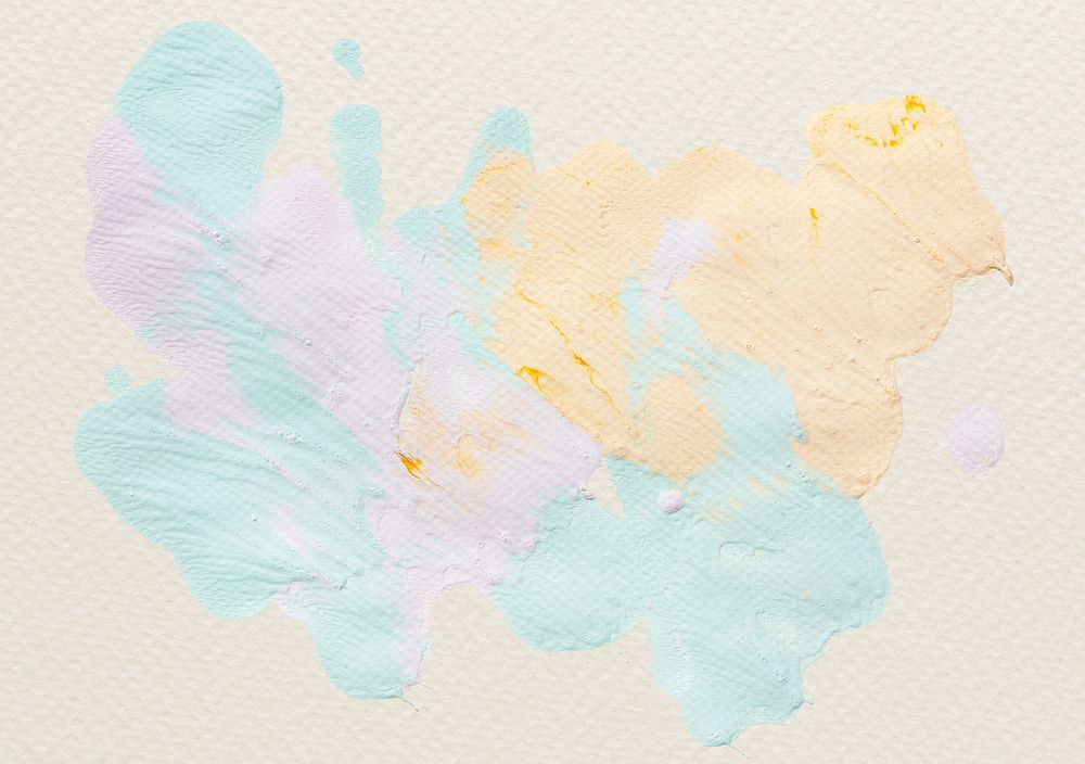 Pastel acrylic brush stroke vector | Premium PSD - rawpixel