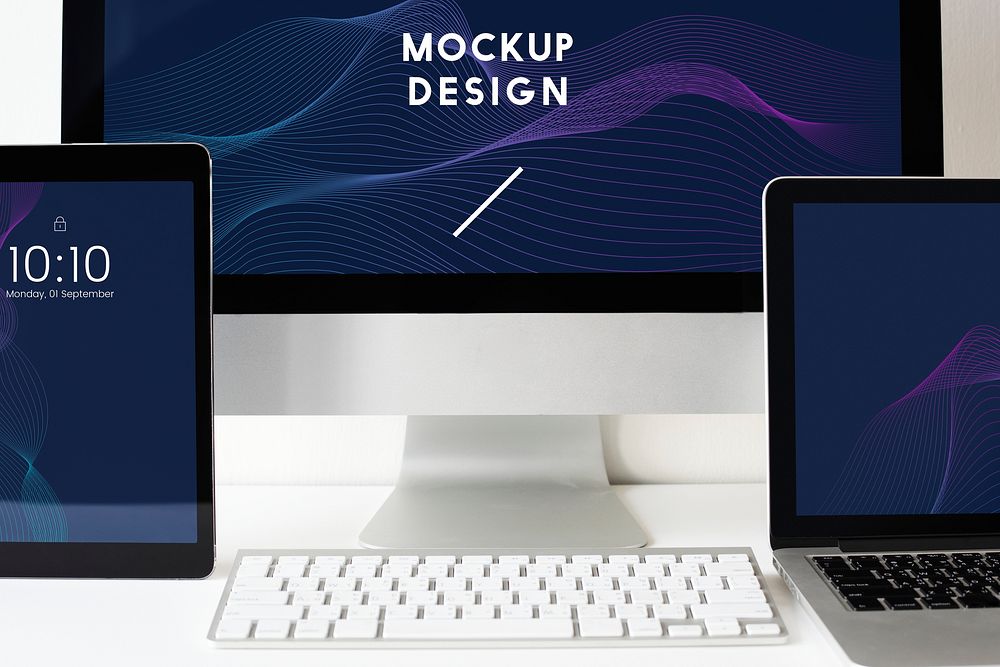 Set of digital devices screen | Premium PSD - rawpixel