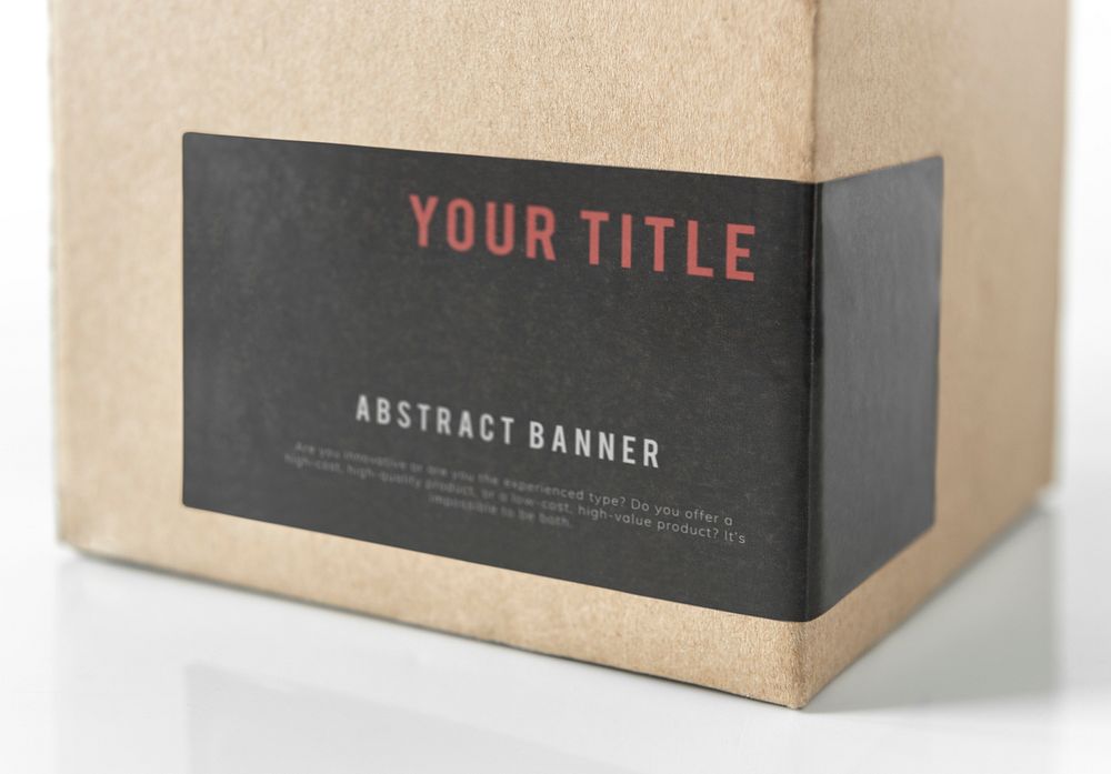 Natural paper box packaging mockup | Premium PSD Mockup - rawpixel