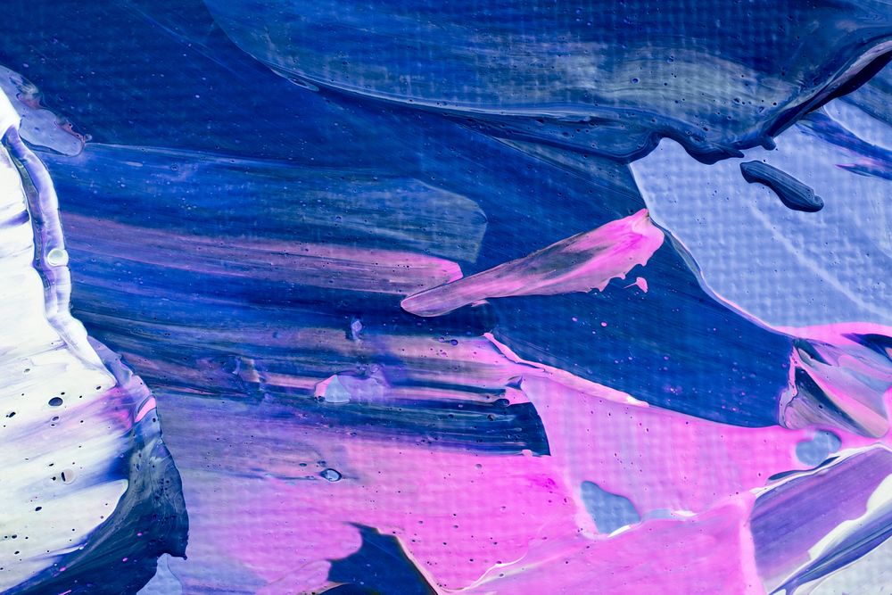 Blue paint textured background aesthetic | Free Photo - rawpixel