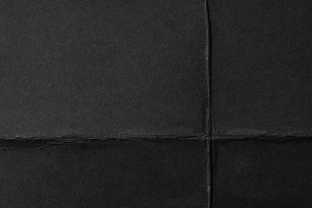 Black background, folded paper texture | Free Photo - rawpixel