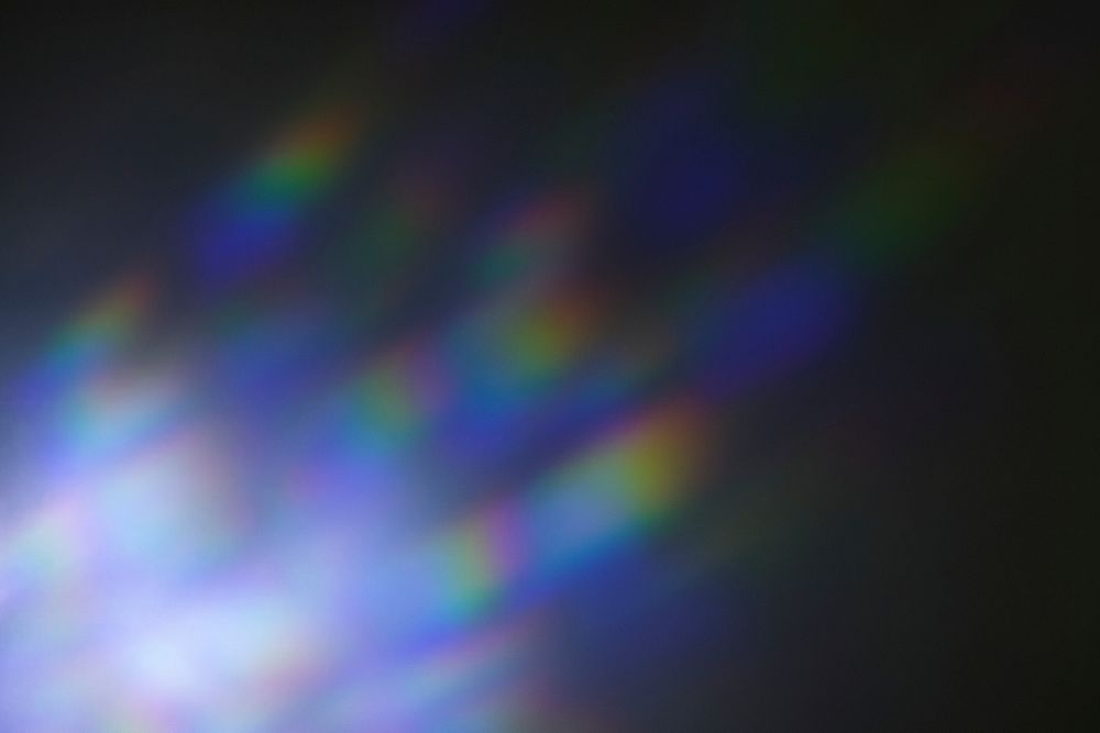 Iridescent rainbow blue prism light | Free Photo - rawpixel