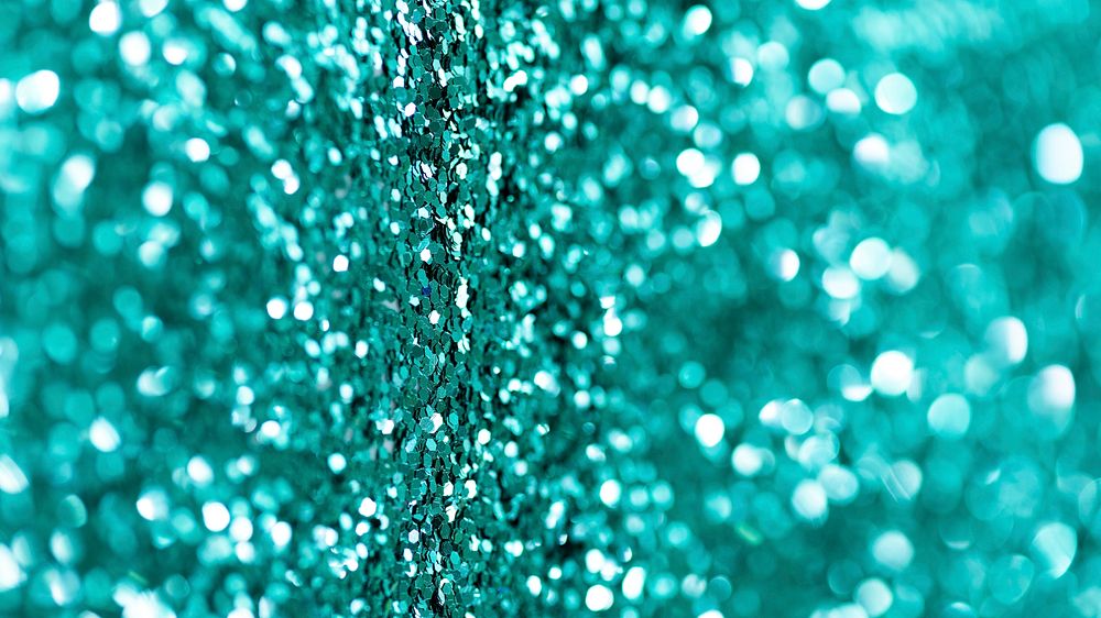 Shiny turquoise glitter textured background | Free Photo - rawpixel
