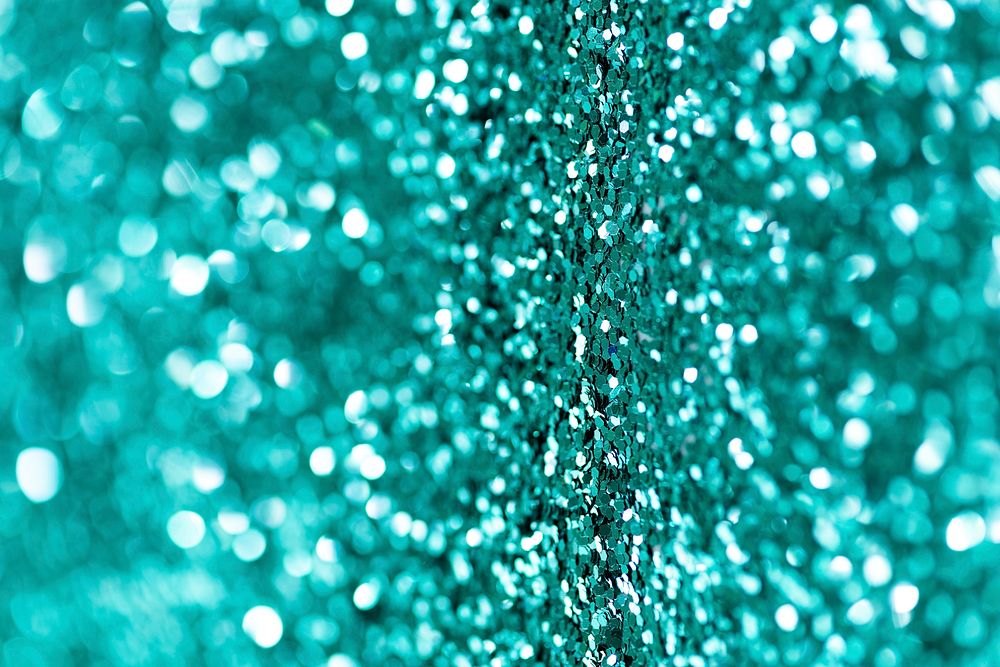 Shiny turquoise glitter textured background | Free Photo - rawpixel