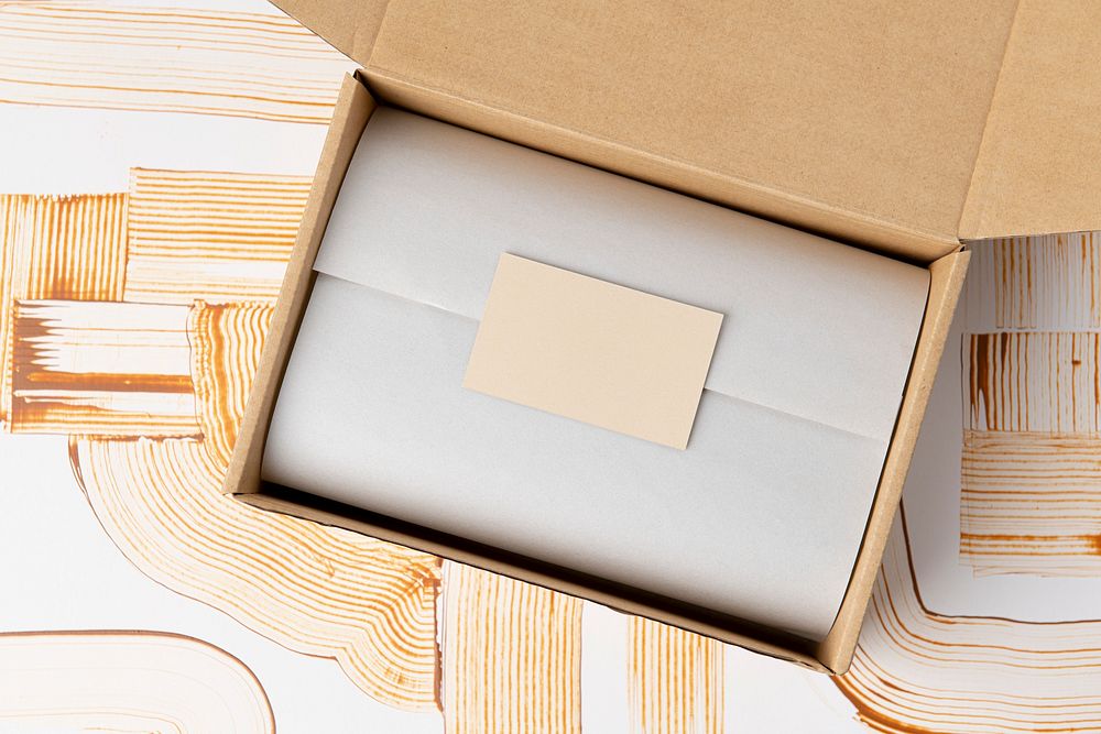 Kraft box packaging abstract style | Premium Photo - rawpixel