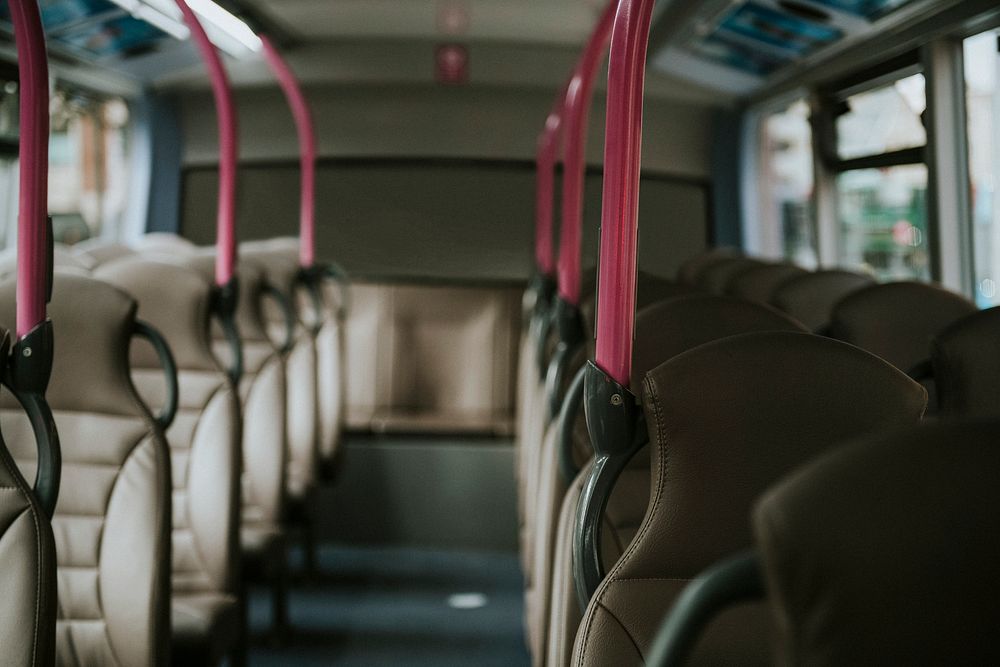 Interior public bus transport | Free Photo - rawpixel