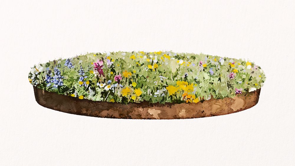 Grass ground isolated on white, | Premium PSD - rawpixel