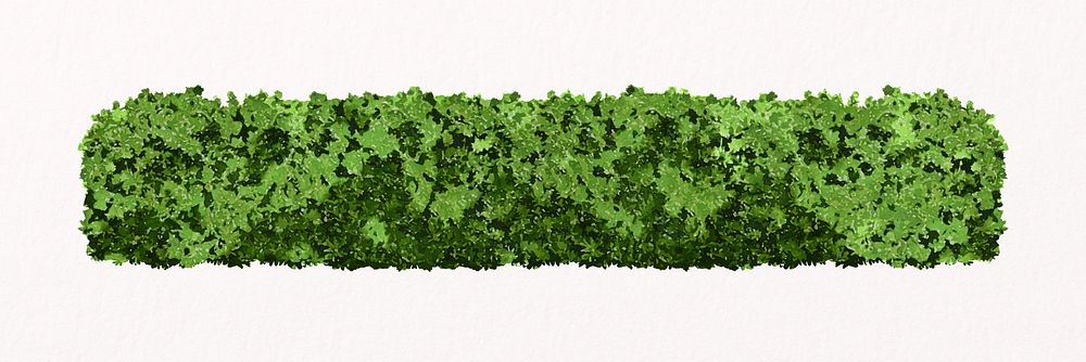 Bush collage element, nature design | Premium PSD - rawpixel
