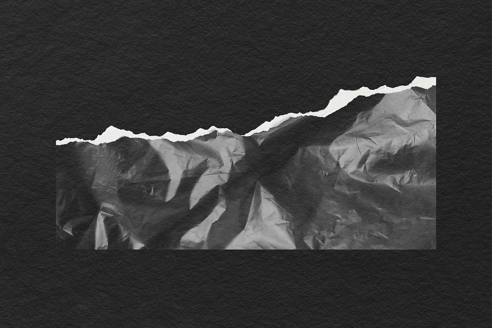 Black ripped paper border psd | Premium PSD - rawpixel