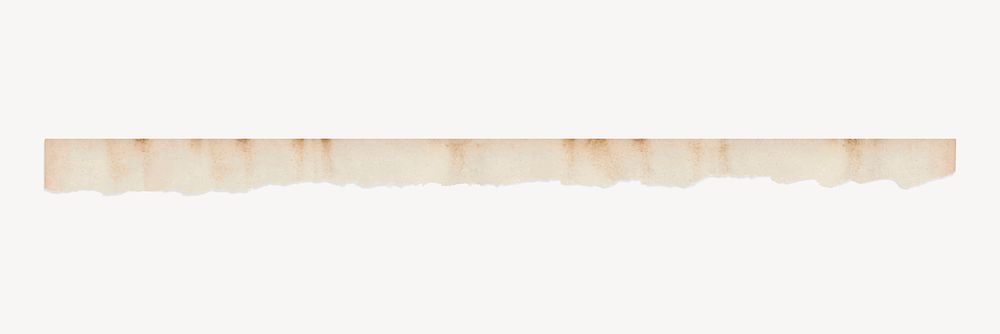 Beige ripped paper divider element | Premium Vector - rawpixel