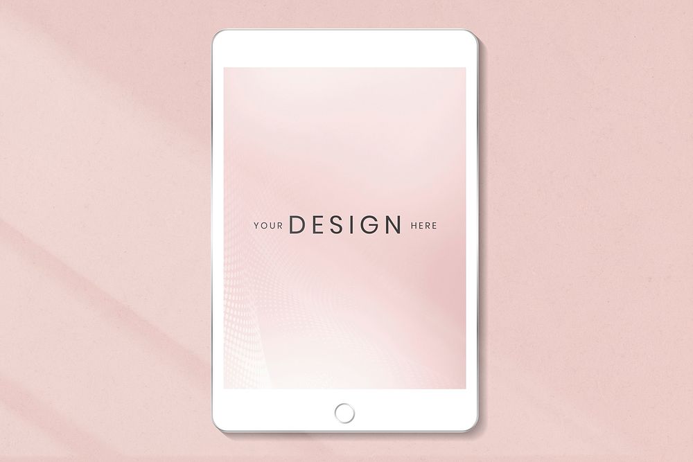 Digital tablet screen mockup design | Premium PSD Mockup - rawpixel