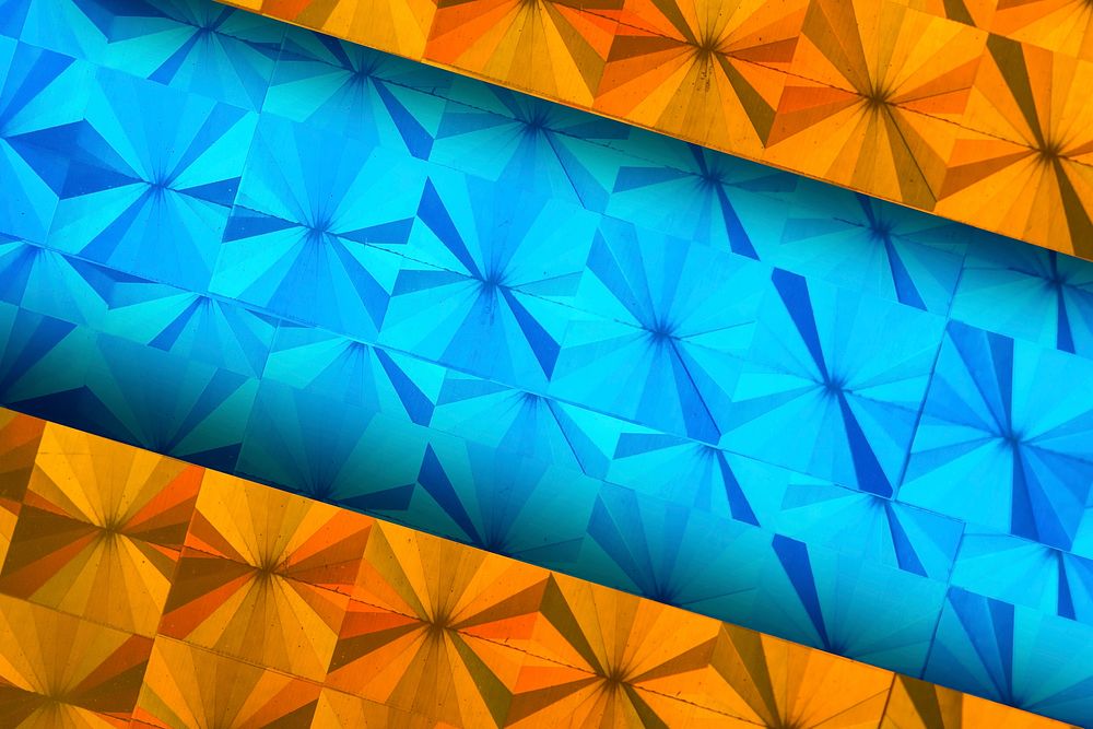 Orange and blue abstract pattern | Free Photo - rawpixel