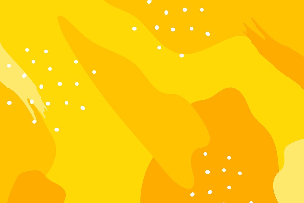 Yellow Memphis style pattern background | Free Photo - rawpixel